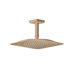 Hansgrohe Axor Citterio C Kopfbrause 270 1jet EcoSmart 28793310 Deckenanschluss, brushed red gold optic