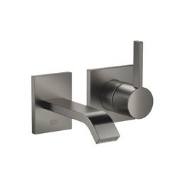 Dornbracht IMO Waschtisch-Wandarmatur 36860671-99 ohne Ablaufgarnitur, Dark Platinum geb&uuml;rstet