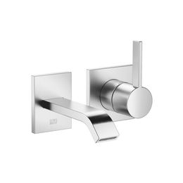 Dornbracht IMO Waschtisch-Wandarmatur 36860671-93 ohne Ablaufgarnitur, Chrom geb&uuml;rstet