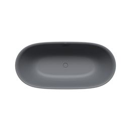 Kaldewei Meisterst&uuml;ck OYO DUO Badewanne freistehend 1051-4034 205143530665 173 x 82 cm, mit &Uuml;berlauf, cool grey 70