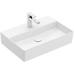Villeroy & Boch Villeroy & Boch Memento 2.0 Waschtisch 4A2261RW 60 x 42 cm, Stone White C-plus, mit Hahnloch, ohne &Uuml;berlauf