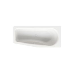 Bette BetteLuna Badewanne 2750-287 starwhite, 170x75x45cm, Schr&auml;ge Fu&szlig;ende links