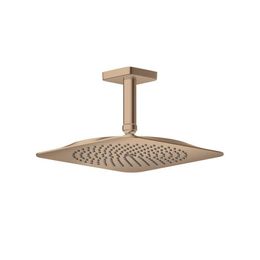 Hansgrohe Axor Citterio C Kopfbrause 270 1jet 28792300 mit Deckenanschluss, polished red gold optic