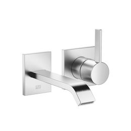 Dornbracht IMO Waschtisch-Wandarmatur 36861671-93 ohne Ablaufgarnitur, Chrom geb&uuml;rstet