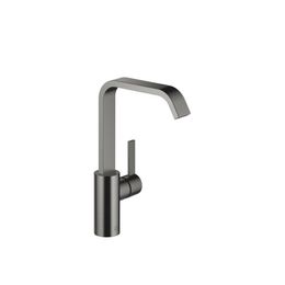 Dornbracht IMO Waschtischarmatur 33526671-99 mit hohem Auslauf, Dark Platinum geb&uuml;rstet