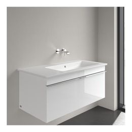 Villeroy & Boch Villeroy und Boch Venticello M&ouml;bel-Waschtisch 4134R3RW 100x50cm, stone white C-plus, ohne Hahnloch, mit &Uuml;berlauf, rechts
