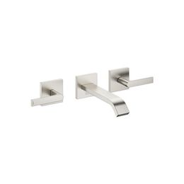 Dornbracht IMO Waschtisch-Wandarmatur 36712671-06 ohne Ablaufgarnitur, Platin geb&uuml;rstet