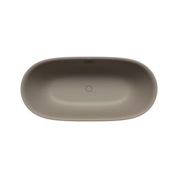 Kaldewei Meisterst&uuml;ck OYO DUO Badewanne freistehend 1051-4034 205143530671 173 x 82 cm, mit &Uuml;berlauf, warm grey 60