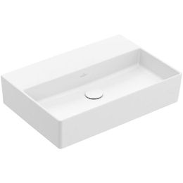Villeroy & Boch Villeroy & Boch Memento 2.0 Waschtisch 4A226FRW 60 x 42 cm, Stone White C-plus, ohne Hahnloch, ohne &Uuml;berlauf