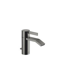 Dornbracht IMO Bidetarmatur 33600671-99 mit Ablaufgarnitur, Dark Platinum geb&uuml;rstet