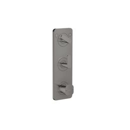 Hansgrohe Thermostat Modul 380/120 UP FS 49700330 Unterputz, 2 Verbraucher, Polished Black Chrome