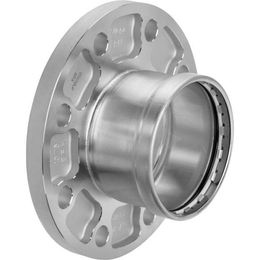 Viega Sanpress Inox Flansch&uuml;bergang 482978 76,1 mm, DN 65, Stahl nichtrostend, Pressanschluss, SC-Contur