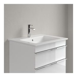 Villeroy & Boch Villeroy und Boch Venticello Waschtisch 412460RW 60x50cm, stone white C-plus, mit Hahnloch, mit &Uuml;berlauf