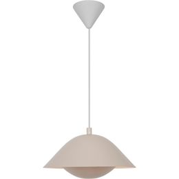 Nordlux Pendelleuchte "Freya", Ø 35cm H: 17cm, 1 Stk., beige, Esszimmer, Leuchten, Organisch geformtes Pendel im nordischen Design
