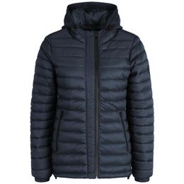 oxmo Damen Steppjacke "Steppjacke OXNella", blau, Gr. S, Obermaterial: 100% Nylon NY., Jacken