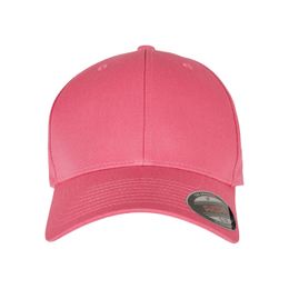 Flexfit Flex Cap "Flexfit Flexfit Wooly Combed Youth"schwarzpink, unifarben, 63% Polyester, 34% Baumwolle, 3% Elasthan, Caps