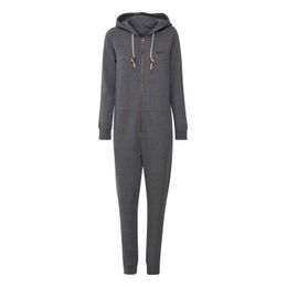oxmo Damen Overall "Overall OXOva", grau, Gr. L, Obermaterial: 80% Polyester PES. 20% Baumwolle CO., Overalls