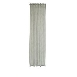 Vorhang HOMING, B:140cm H:245cm, schwarz, Polyester, Wohnzimmer, Gardinen, "Cala", Fertigschal Cala