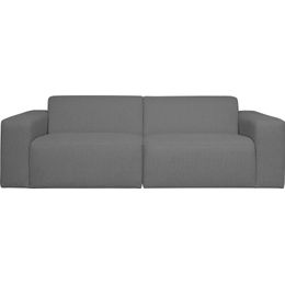 3-Sitzer OTTO HOME, B:228cm H:88cm T:98cm, grau, 62% Polypropylen, 32% Polyester, Sofas, "Koa, 228 cm, Modulsofa in Cord, Chenille, Struktur,