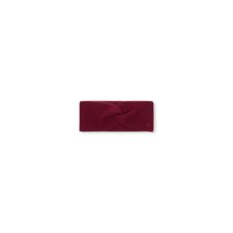 Calvin Klein Damen Stirnband "CK FINE RIB TWIST HEADBAND", rot, unifarben, Strick, Viskosemischung, M&uuml;tzen, aus weichem Strick