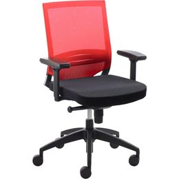 mayer Sitzmöbel Drehstuhl MAYER SITZMÖBEL, B:65cm H:94cm T:60cm, rot, Polyester, Büro, Stühle, "2475"