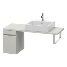 Duravit DuraStyle Waschtisch-Unterschrank DS532000707 30 x 47,8 cm, betongrau matt, f&uuml;r Konsole, 1 Auszug