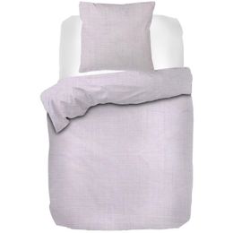 Bettw&auml;sche Kayori, rosa, Leinen-Perkal, Obermaterial: 50% Baumwolle, 50% Leinen, Bettw&auml;sche, "Nikko", Hergestellt aus GOTS-zertifizierter