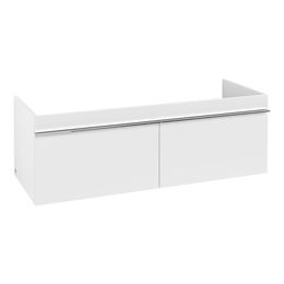Villeroy & Boch Villeroy & Boch Venticello Unterschrank A93901MS 125,3x42x50,2cm, Griff Chrom, Wei&szlig; Matt