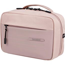 Samsonite Kulturbeutel "STACKD Toilet Kit, 17 cm", rosa, Polyester, Polyurethan, Taschen, Beautybox Schminketui Kosmetikbox Beauty-Bag zum Aufh&auml;ngen