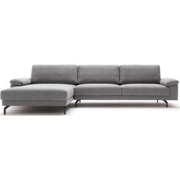 Ecksofa, B:294cm H:95cm T:178cm, grau, CREATION BY ROLF BENZ, Wohnzimmer, Sofas, "CR.450 elegantes Designsofa mit hohem Sitzkomfort"