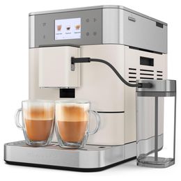 KitchenAid Kaffeevollautomat "5KES8557EPL", B:26cm H:36,3cm T:47,3cm, beige, Kaffeevollautomaten