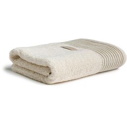 M&ouml;ve Handt&uuml;cher M&Ouml;VE, B:50cm L:100cm, beige, Walkfrottier, Obermaterial: 100% Baumwolle, Handt&uuml;cher, "Wellness Uni mit Chenillebiesen"