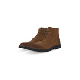 Blend Herren Schnürschuh "Schnorboots BHFootwear", Gr. 40, braun, Obermaterial: 100% Lederfaserstoff LEAFIBTEX., Schuhe