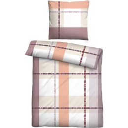 Bettw&auml;schealtrosa, CASTELL - MARKENBETTW&Auml;SCHE, Fleece, Obermaterial: 100% Polyester, Jugendzimmer, Bettw&auml;sche, "0380746", Nicki, kuschelig +