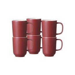 Ritzenhoff & Breker Becher "Kaffeebecher Jasper 285 ml 6er Set", lila, RITZENHOFF & BREKER, Trinkgefäße