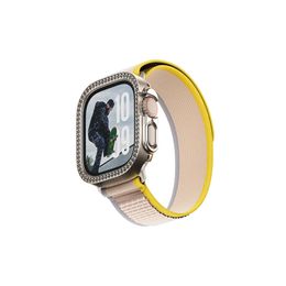 Handyh&uuml;lle "Bling Bumper f&uuml;r Apple Watch Ultra 2", B:13cm H:2cm T:10cm, gold, SAFE BY PANZERGLASS, H&uuml;llen, Backcover, Schutzh&uuml;lle, Handyschutzh&uuml;lle,