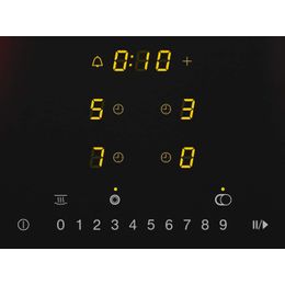 Miele Elektro-Kochfeld "KM 6540 FR", B:61,4cm H:4,3cm T:51,4cm, schwarz, Kochfelder