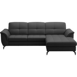 Sit & More Ecksofa SIT & MORE, B:262cm H:92cm T:164cmschwarz, Wohnzimmer, Sofas, "Zora"