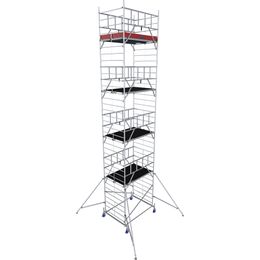 Krause Fahrger&uuml;st "ProTec XXL Breitaufbau", L&auml;nge x H: 950cm, grau, Ger&uuml;ste, Arbeitsh&ouml;he: 10,3 Meter