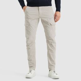 PME-Legend PME LEGEND Herren Cargohose "Nordrop Stretch Twill", grau, Gr. 38, unifarben, Twill, Obermaterial: 97% Baumwolle, 3% Elasthan, Hosen, mit Logo
