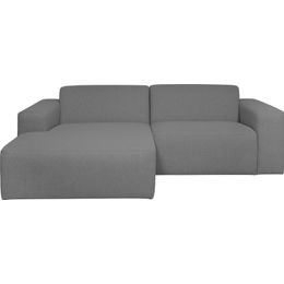 Ecksofa OTTO HOME, B:228cm H:88cm T:159cm, grau, 62% Polypropylen, 32% Polyester, Wohnzimmer, Sofas, "Koa, 228 cm, L-Form, Modulsofa in Cord,
