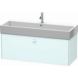 Duravit Brioso Waschtischunterbau BR405701818 1184x459mm, Lichtblau Matt, 1 Auszug