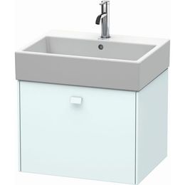 Duravit Brioso Waschtischunterbau BR405300909 584x459mm, Lichtblau Matt, 1 Auszug