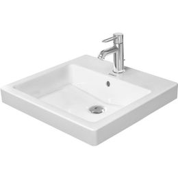 Duravit Einbau-Waschtisch Vero 0315500000 mit &Uuml;berlauf, 1 Hahnloch, weiss