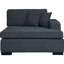 Sofaelement Home Affaire, B:110cm H:86cm T:160cm, blau, Polsterelemente, "Skara", Modul zum eigenen Zusammenstellen, in vielen Bezugsqualit&auml;ten
