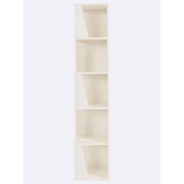Regal HEINE HOME, B:32cm H:159cm T:32cm, wei&szlig;, Holz, Spanplatte, K&uuml;che, Regale