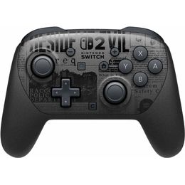 NINTENDO SWITCH Nintendo-Controller "Switch 2 Pro Controller Resident Evil Requiem Edition", B:14,8cm H:6,02cm T:10,5cmschwarz, Spielecontroller