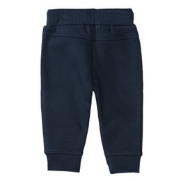 STACCATO Jungen Jogginghose, blau, Basic, Gr. 68, kontrastfarbene Details, unifarben, Oberstoff: 100% Baumwolle., Hosen, Baby