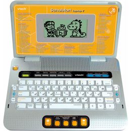 Vtech Kinder Kindercomputer "Schulstart Laptop", silber, Kunststoff, B:28cm H:9cm T:20cm, Kindercomputer, inklusive Tragetasche, blau
