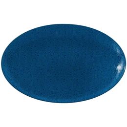 Seltmann Weiden Servierplatte "Servierplatte Life Fashion 40x26 cm"classic blau, Servierplatten
